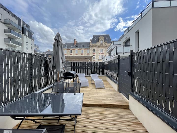 ÉLégant Duplex Avec Terrasse Proche Du Centre - Côte-d'Or