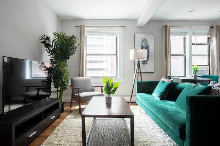 Airy 1br Walkable To Everywhere In Boston | W+d - Boston, MA