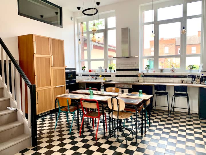 La Cour Des Grandes Loft 75m2 3 Chambres Terrasse - Somain