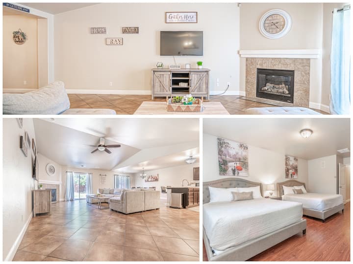 Beautiful & Spacious Home Close To National Parks - Fresno, CA