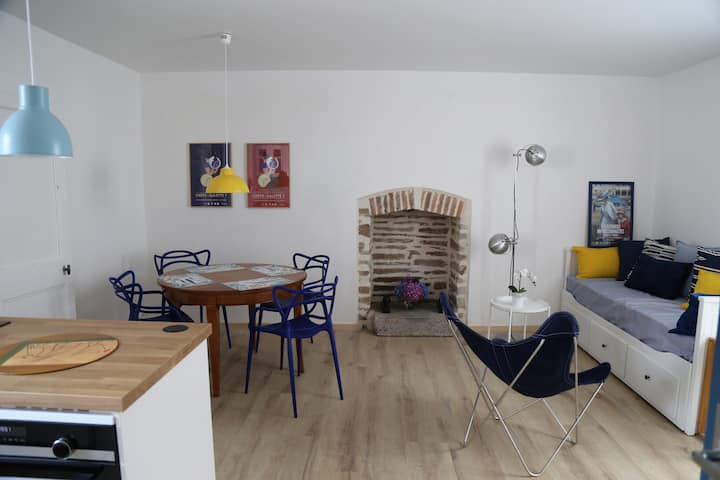 2 Pièces De Charme Avec Terrasse En Hypercentre - Bretagne
