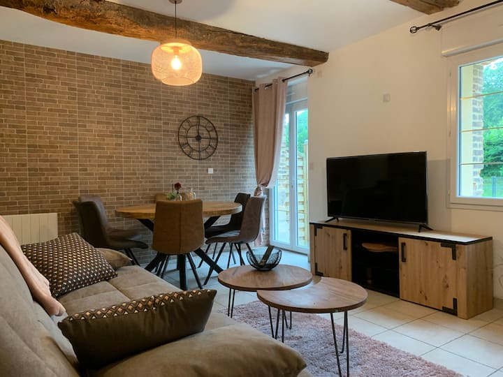 🏖🎨Charmant Duplex Proche De La Mer, Avec Jardin🌊🚴🏼‍♂️🏌️‍♂️ - Plage de Saint-Valery-en-Caux