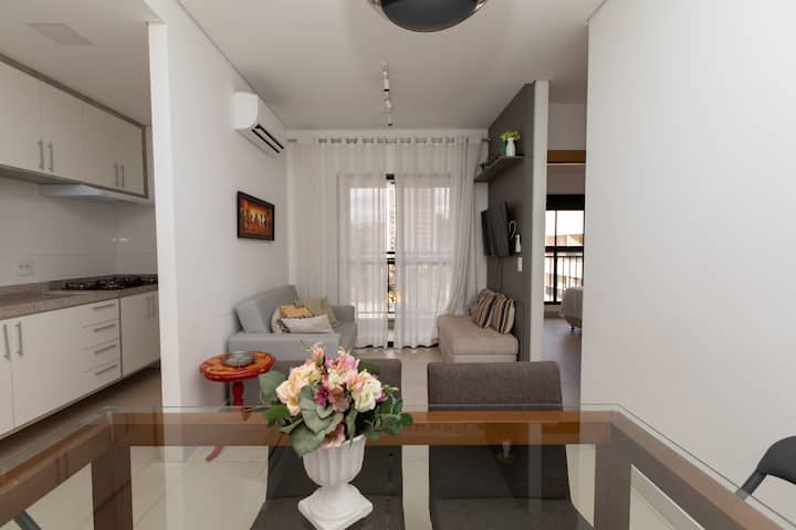 Apto Completo E Aconchegante De 2 Quartos Em Rp! - Ribeirao Preto