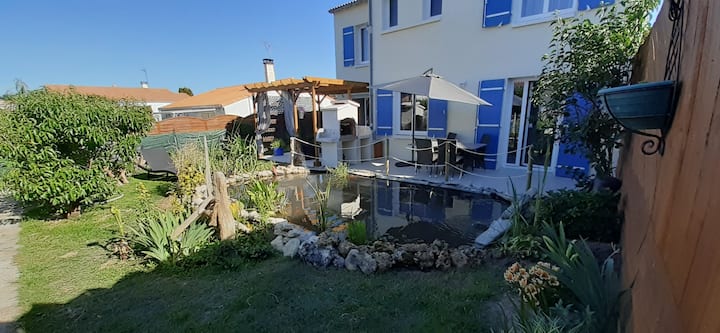 Rdc De Maison Avec Jardin, Location à La Semaine - Meschers-sur-Gironde