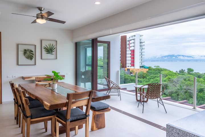 Alamar - Beautiful Ocean View Condo In La Cruz - Bucerías