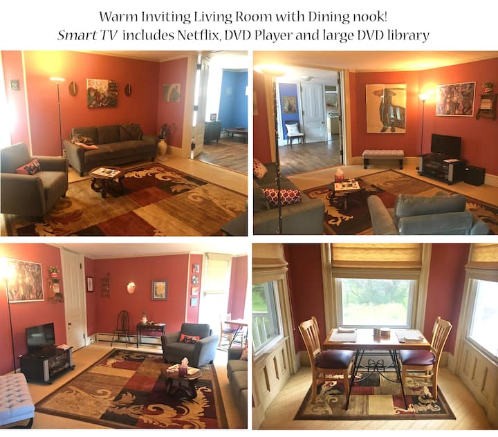 Meli's Home Suite - 1st Floor Victorian & Pool! - Albion, NY