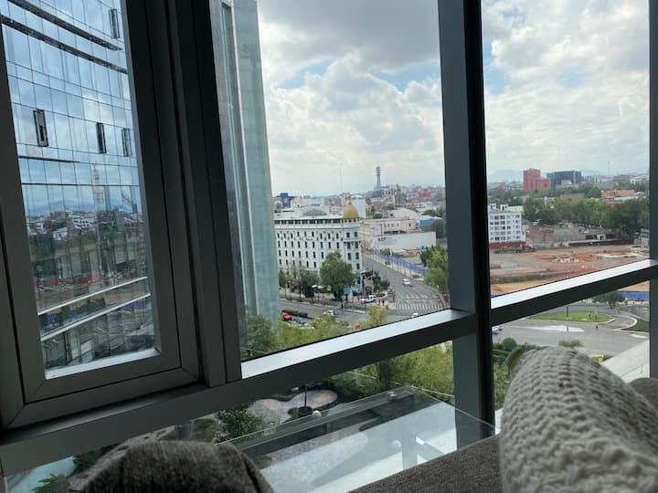Cozy & Beautiful Apartment Near Downtown+pool+gym - Mexico City