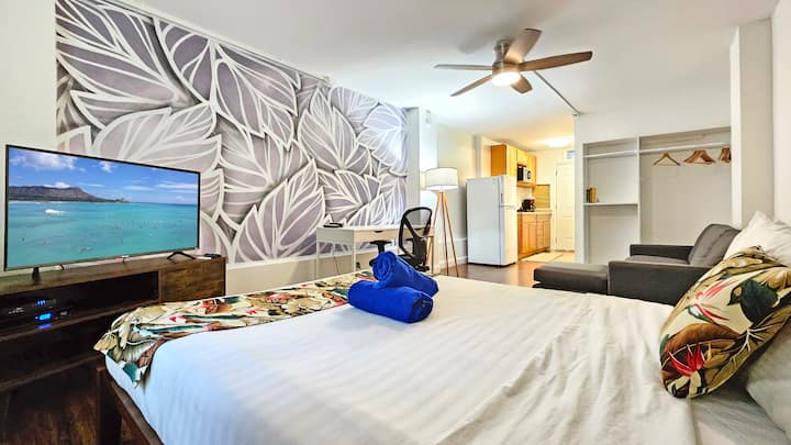 2413 103 Ground Floor Studio For Remote Workers - Kawaikui Beach, HI