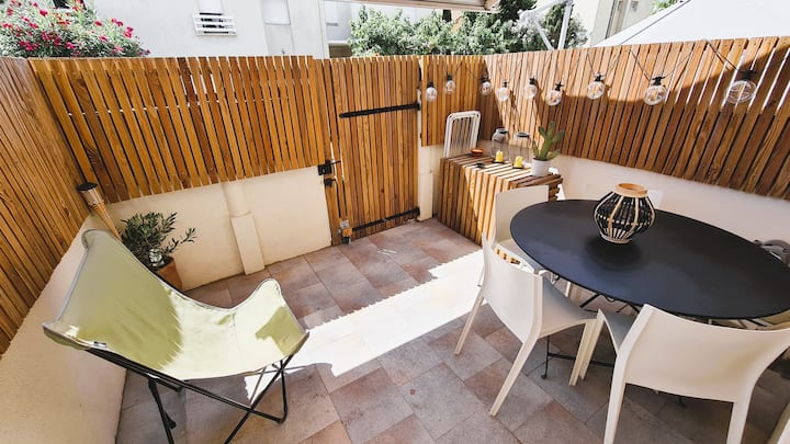 2 P. Avec Clim Et Terrasse à 30 Mètres De La Mer - Carnon