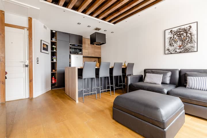 Bel Appart Paris : Calme, Lit Queen, Wifi Rapide - Vanves