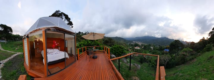 Quynza Glamping Colombia - Hybrid Dome - San Francisco