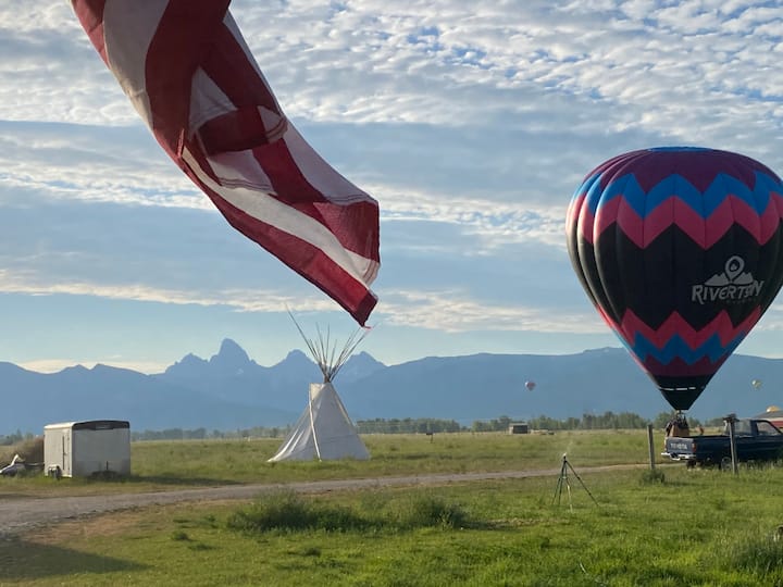 Scenic 1 Bedroom Tipi In Tetonia - Driggs, ID