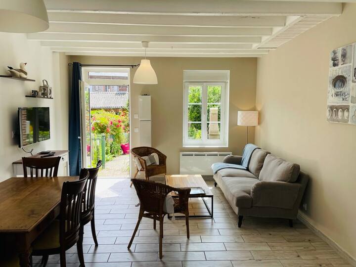 Maison De Pêcheur à 50m De La Plage Avec Jardin - Étretat