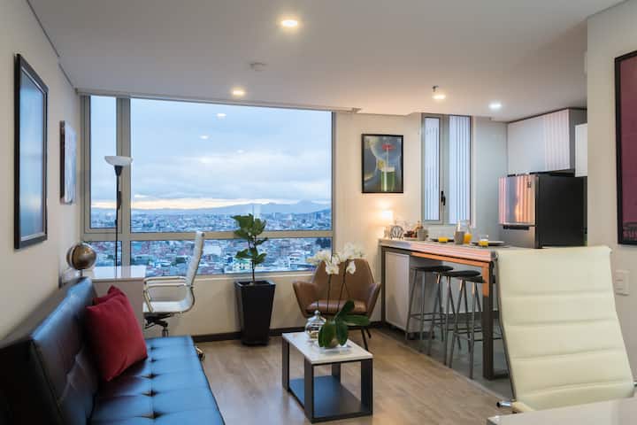 1 Bedroom 1.5 Bathroom Chapinero Stylish Apartment - Bogota