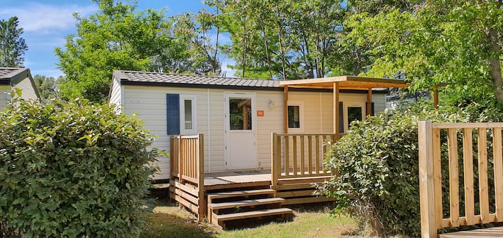 Mobil Home Climatisé 6 Personnes - Cadenet