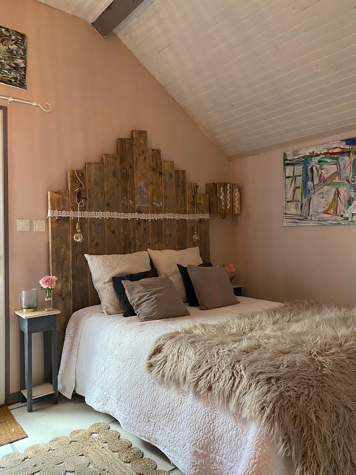 Chambre Double D'hôte La Maison Du Bonheur - Dompierre-sur-Besbre