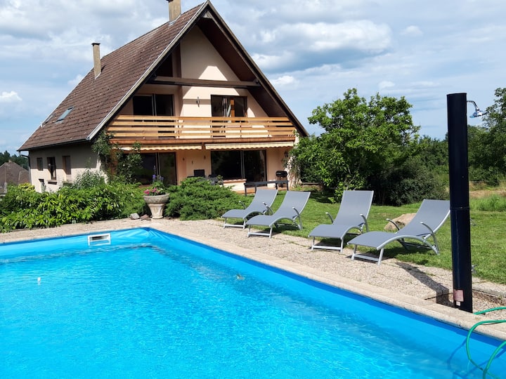 Gite Avec Piscine - Alsace