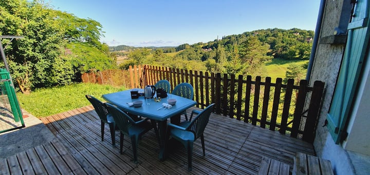 Maison Chaleureuse Avec Une Très Jolie Vue ! - Beaulieu-sur-Dordogne