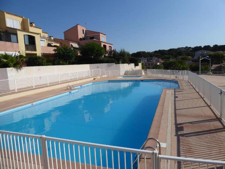 Appartement Mer Avec Piscine
Wifi - Sausset-les-Pins