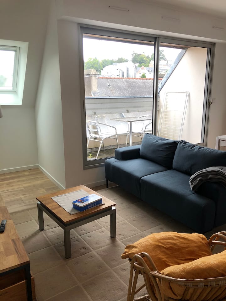 Appartement Proche Odet, Terrasse, Centre-ville - Quimper