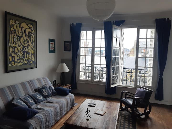 Plage  Appartement A Trouville S/mer - Deauville