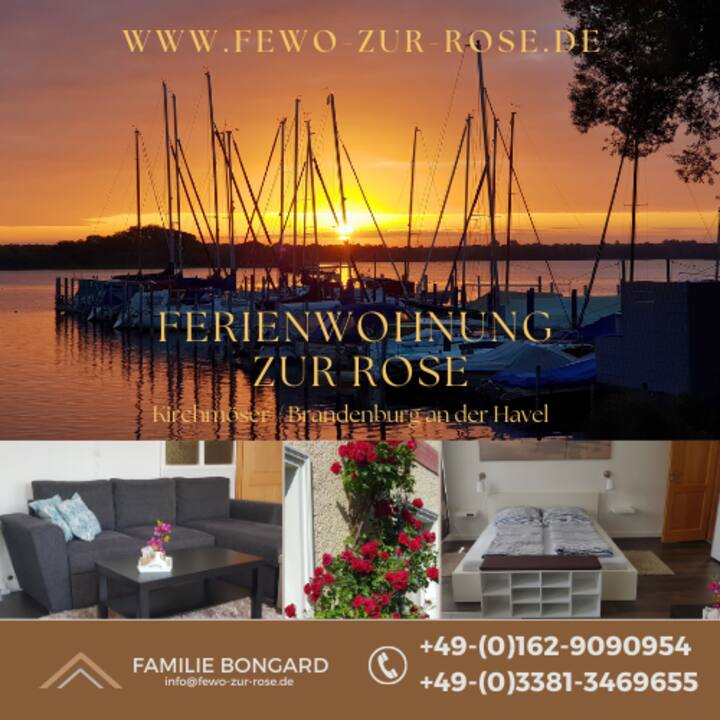 Ferienwohnung "Zur Rose" In Kirchmöser-dorf (Brb) - Brandenburg an der Havel