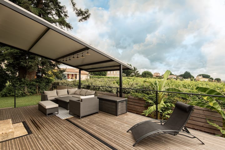 Villa Avec Vue Panoramique | 4 Pers. 2 Ch | 2 Sdb - Langon