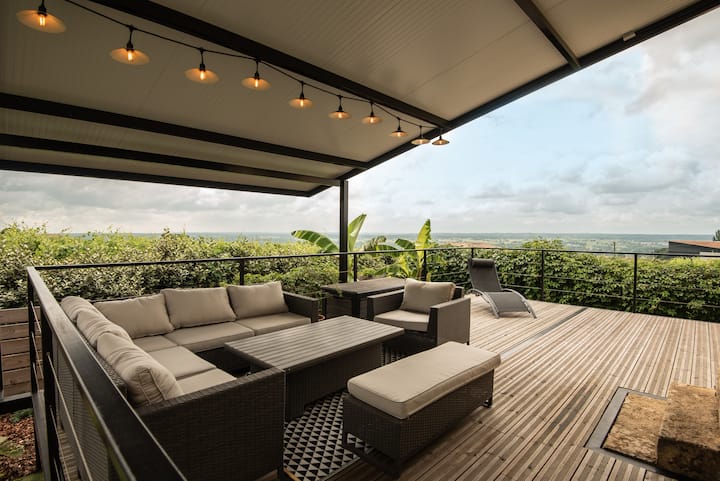 Villa Cosy Avec Vue Panoramique | Séjour à 2 - Langon
