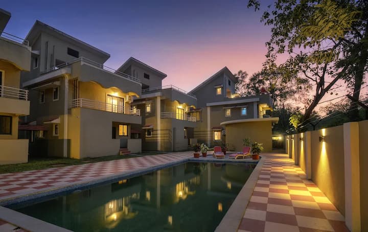 Amaranth - 3 Bhk Villa @ Colva | Pool | Breakfast - コルバ