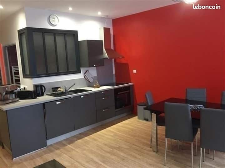 Appart 73m² Normes Pmr  3etoiles - La Tour-d'Auvergne