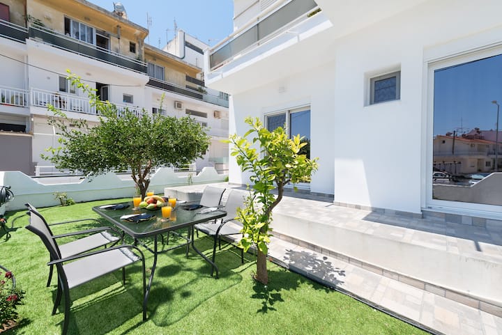 Modern Flat With Garden And Jacuzzi - Rhodes