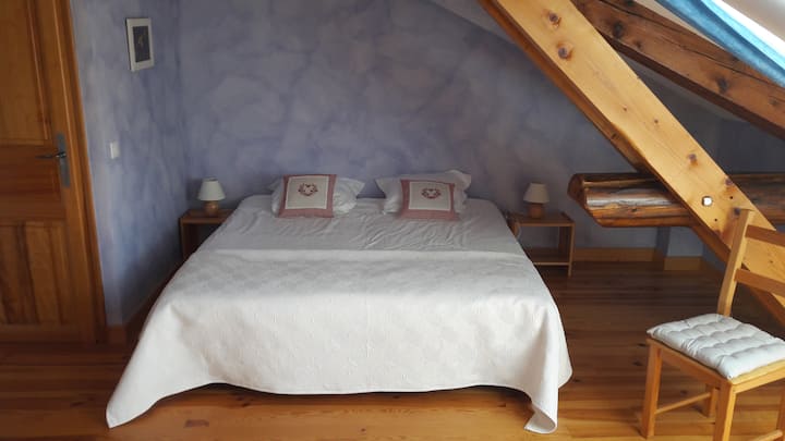 L'estive, Chambre-table D'hôtes 2 Lits Jumeaux +1 - La Chaise-Dieu