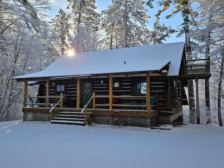 Tall Pines Log Cabin On Trout Stream - Wisconsin