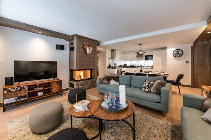 Apt 9 Pers, Wifi, 4 Ch, Piscine, 200m Pistes - 01 - Les Gets