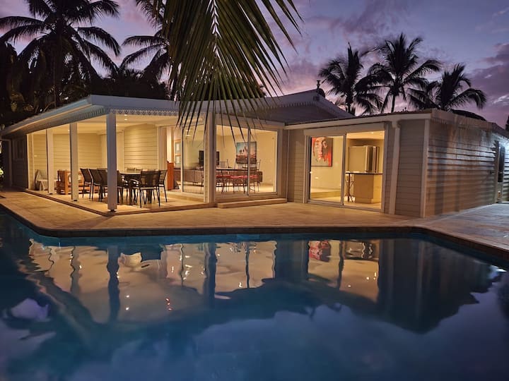 Villa "Pralines"+ Bungalow Avec Piscine Chauffée - Réunion