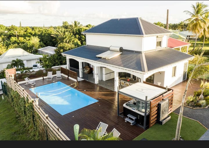 Magnifique Villa Aloérêve Piscine & Jacuzzi - Guadeloupe