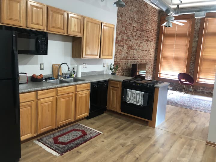 Lovely Historic Loft Downtown In East Village - Des Moines, IA