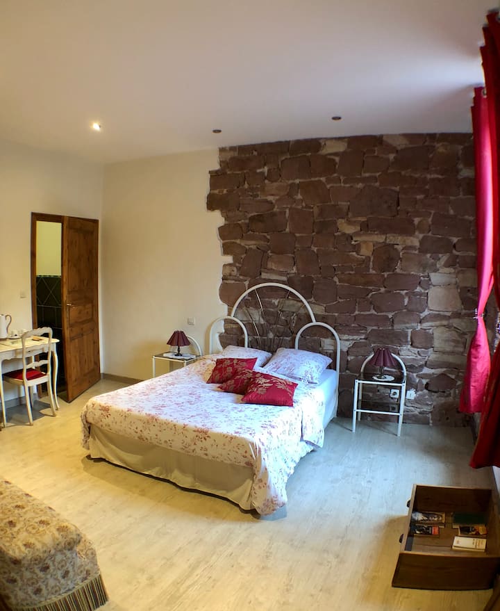 Chambre Aux Pierres De Tailles Apparentes - Niederbronn-les-Bains