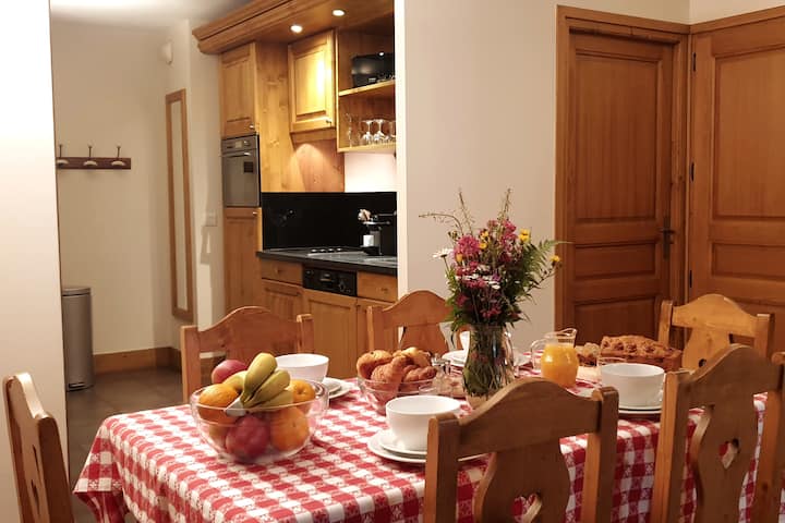 Appt 3 Pièces. Pieds Des Pistes, Piscine & Sauna - Vallorcine