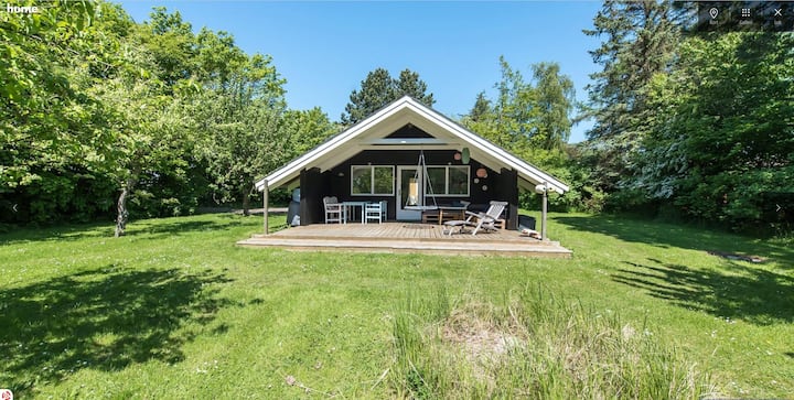 Skønt Sommerhus Med Fantastisk Have Og Strand. - Dinamarca