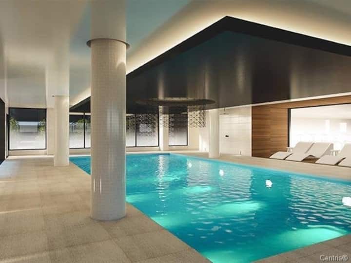 Downtown Studio,gym, Pools, Hot Tub, Sauna, Work - Brossard