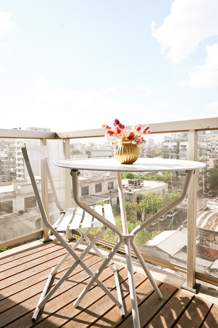 802 Charm Apartment Palermo Hollywood Piscina - Buenos Aires