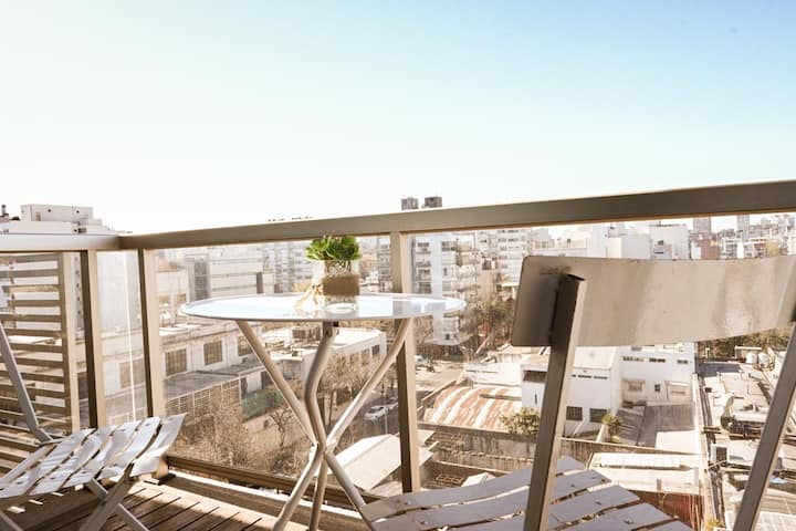 803 Cozy Palermo Hollywood Muy Alto! Con Piscina! - Buenos Aires