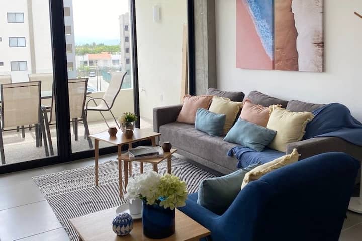 Confortable Departamento En Nuevo Vallarta. - 누에보 발라타