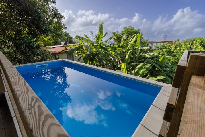 Le Ti 'Tropical Avec Sa Piscine Privée - Les Anses-d'Arlet