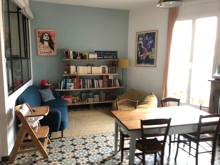 Sète Appartement Central, Calme Et Familial - Plage de la Corniche - Sète