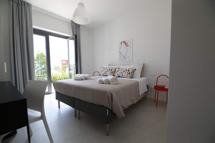 🏖Villa Martorana Camera Quadrupla Vista Mare - Siculiana