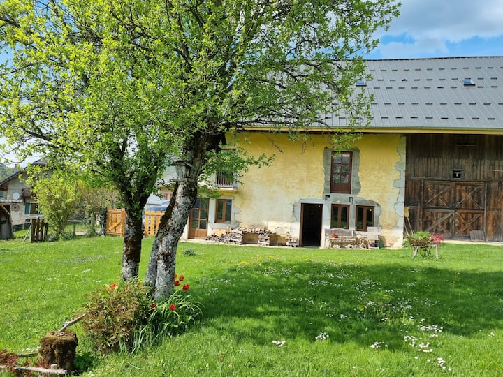 Ancienne Ferme "éCurie" Rénovée Chaleureusement - Lescheraines