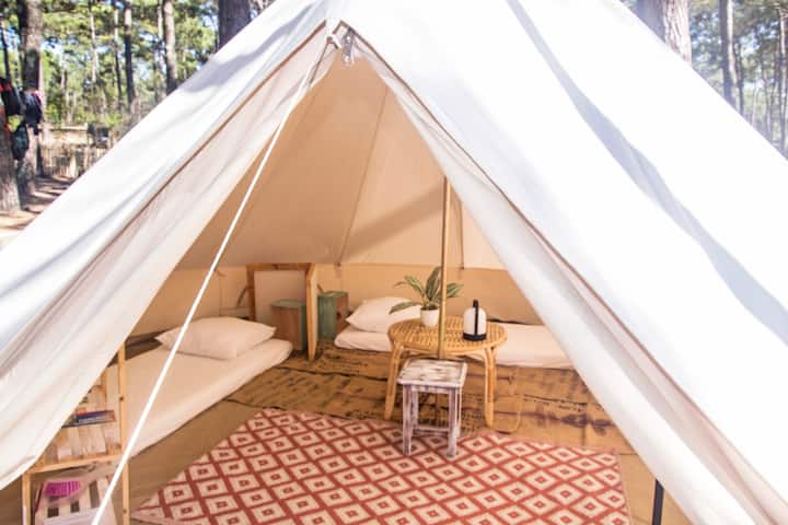 Sambaia Surf & Yoga Camp / Tipi 1 / 1 Lit - Maubuisson