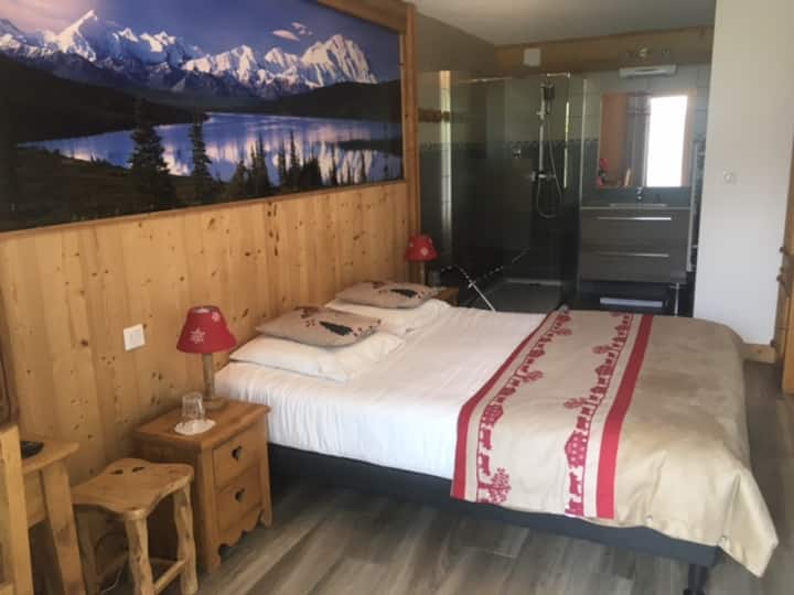 Pralognan La Vanoise Agréable Chambre 2 P Piscine - Pralognan-la-Vanoise